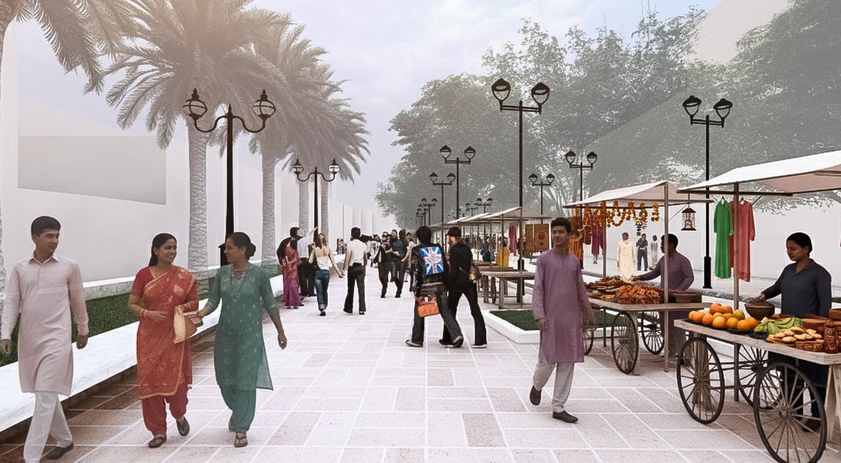 CEPT, AMC Redesign Sankdi Sheri Heritage Precincts for CWG 2030 & Olympics