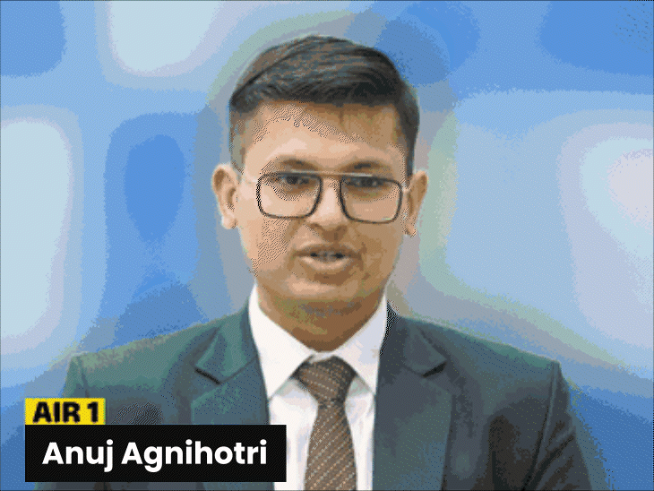 Anuj Agnihotri Rajasthan UPSC Civil Services 2025 Topper | 3 Girls in ...