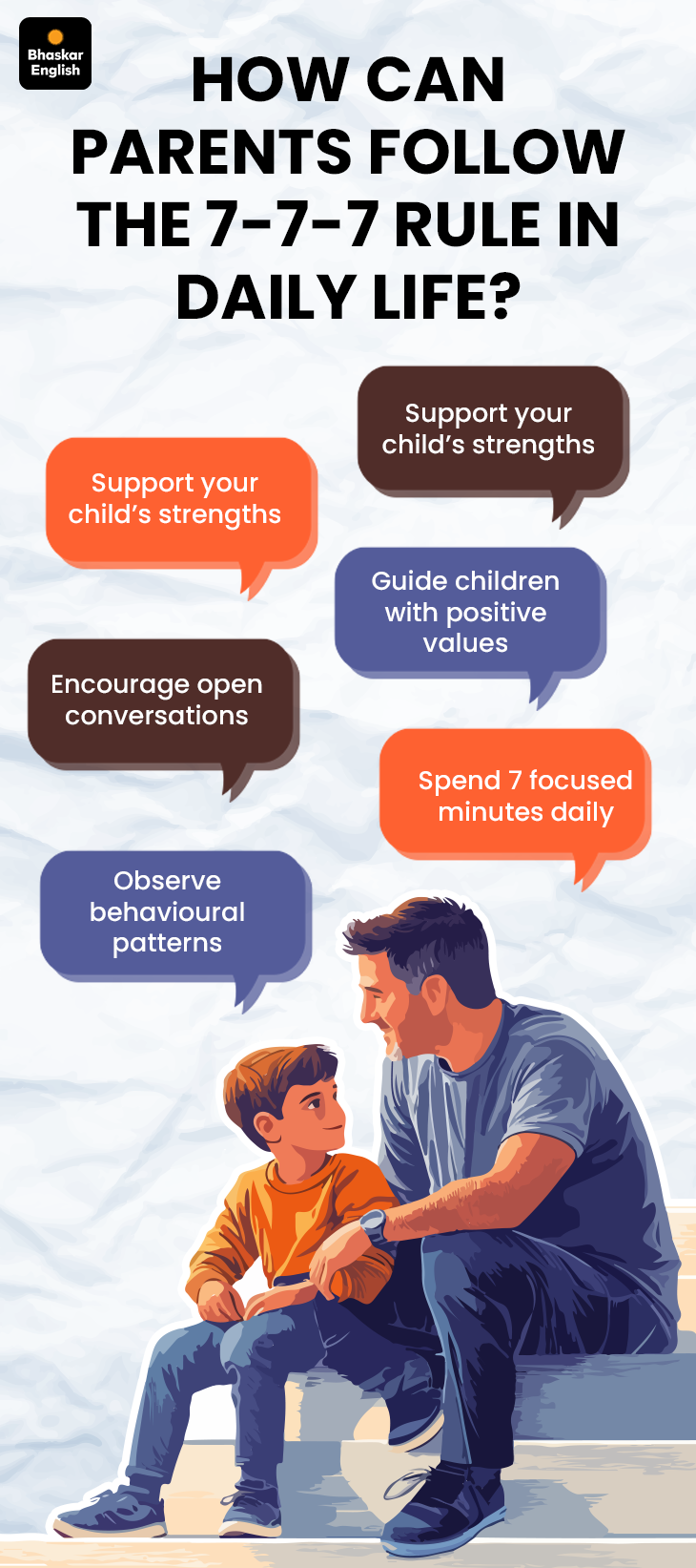Strengthen Bond With Kids: The 7-7-7 Parenting Rule Explained