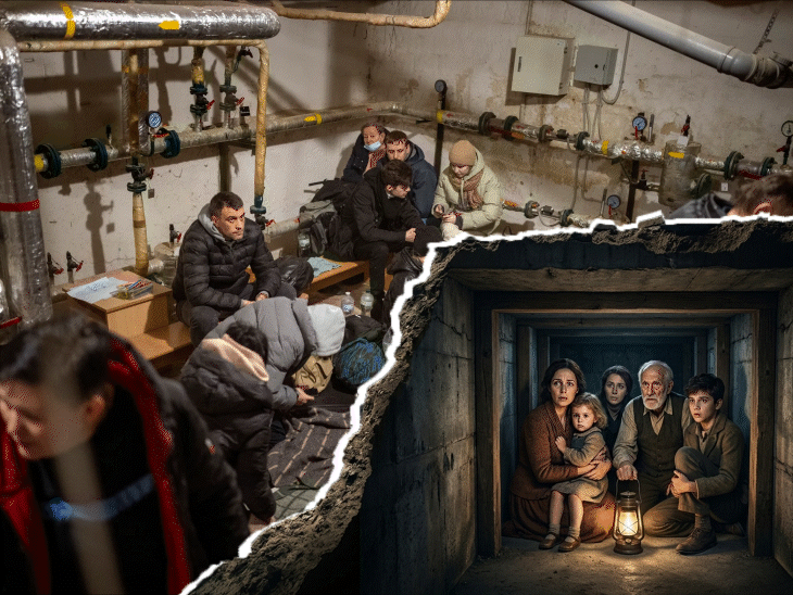 Iran-Israel War Survival: Living Underground in Basements & Bunkers