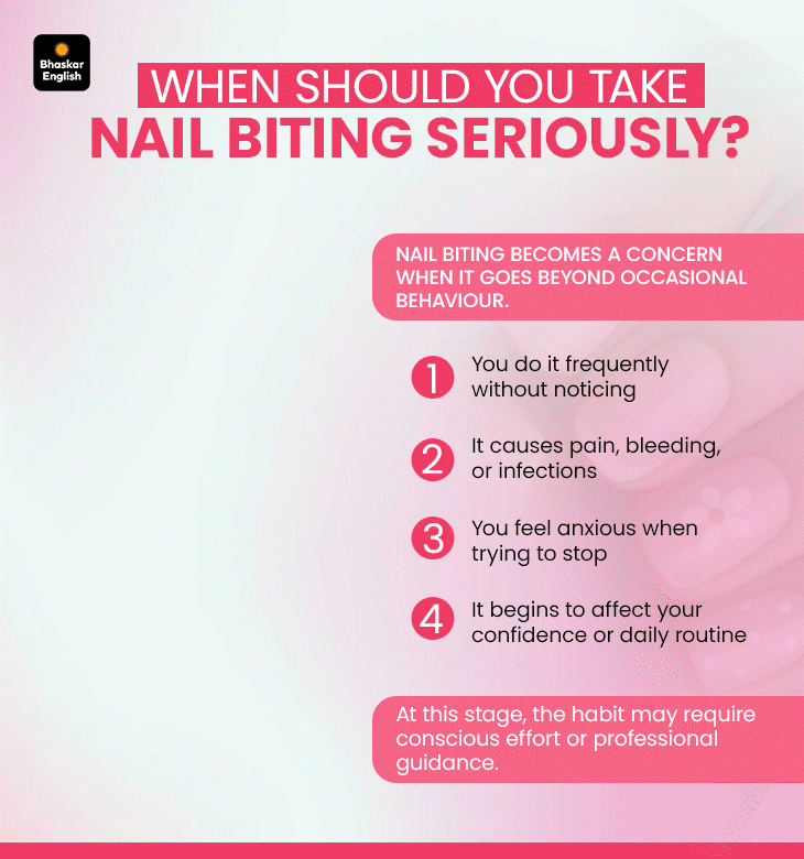 Nail Biting Habit Harms Health | Stress Triggers Onychophagia
