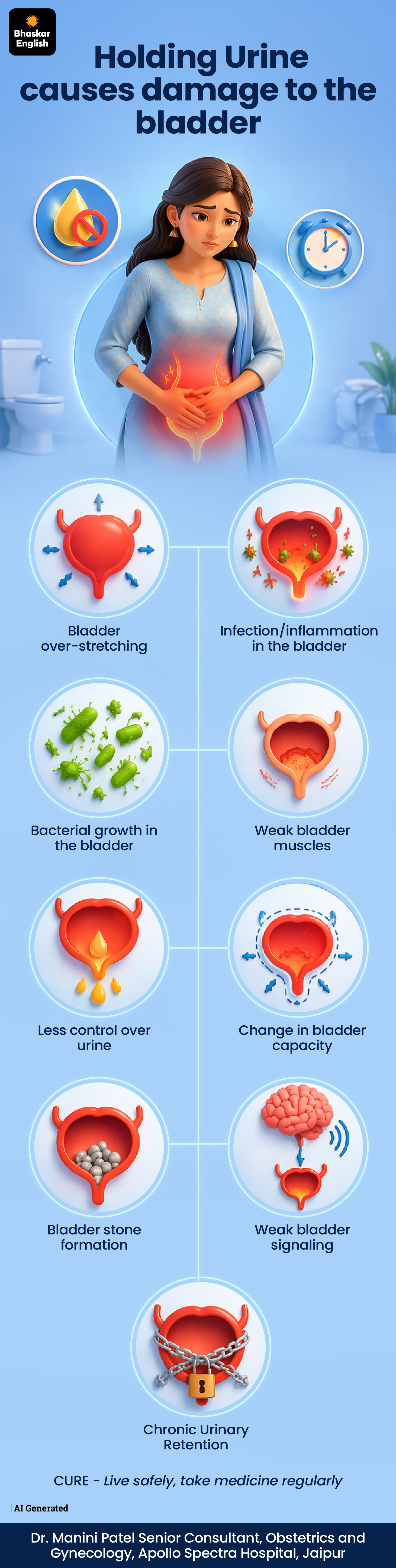 Women Toilet Hygiene Tips | Bladder Damage & Infection Risk