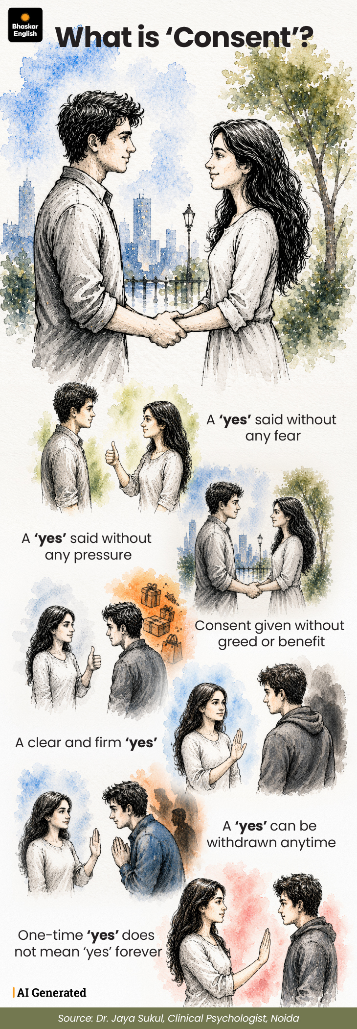 Consent Matters: Say No in Relationship | Expert Guidance Noida