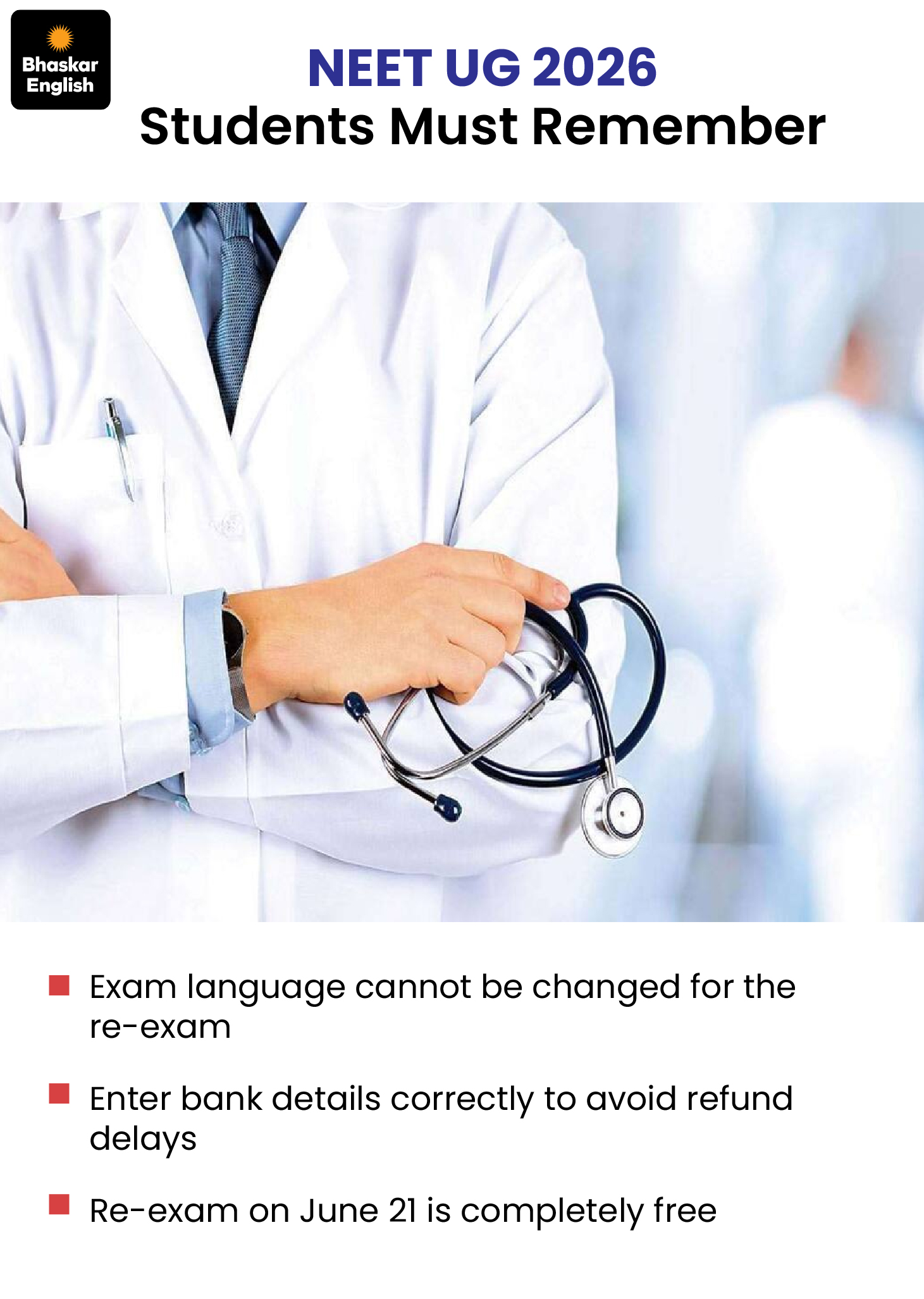 NEET UG 2026 Fee Refund Portal Opens Today | NTA Updates
