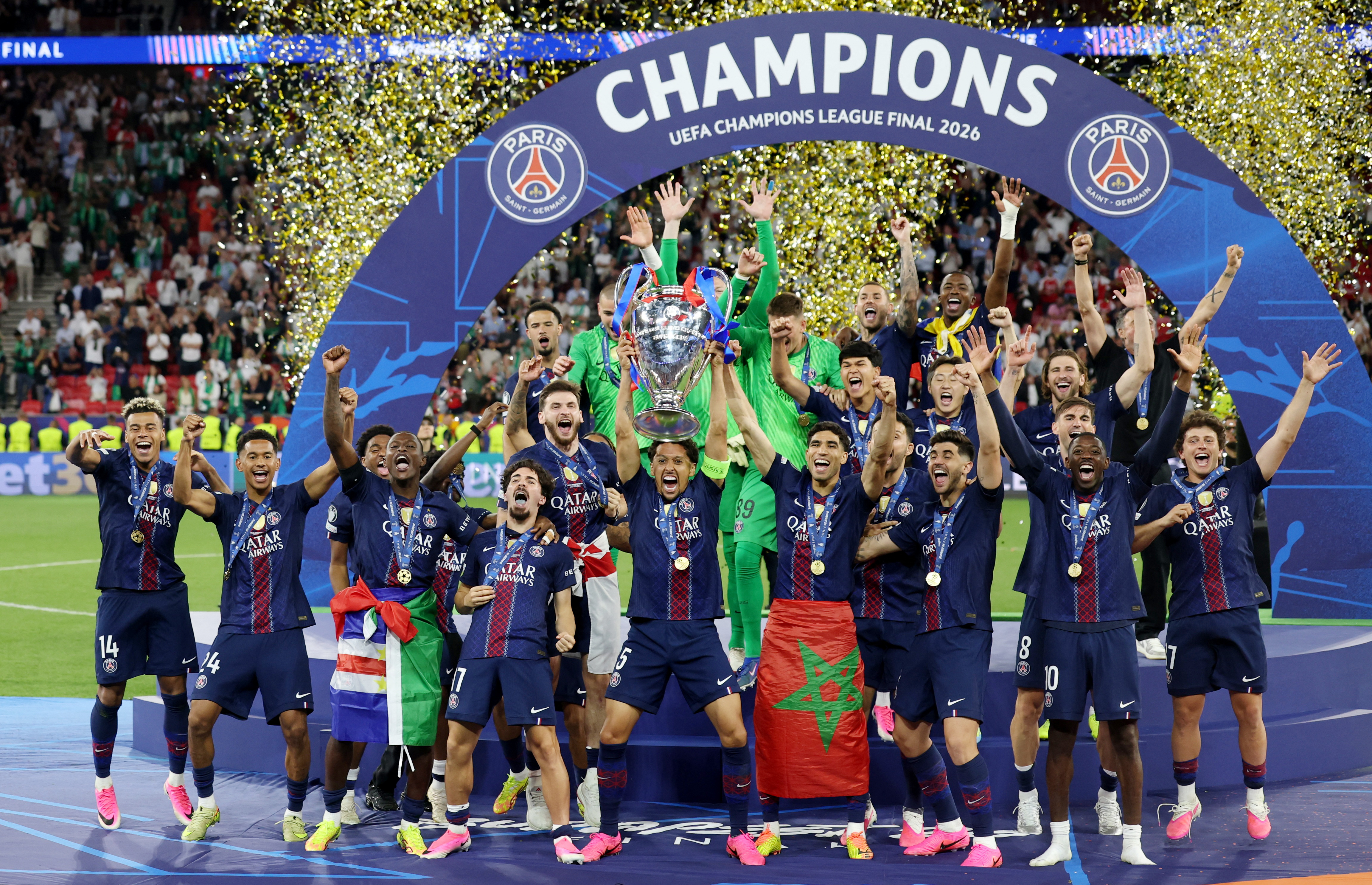 PSG Vs Arsenal UEFA UCL Final 2026 LIVE Updates; Kai Havertz Khvicha ...