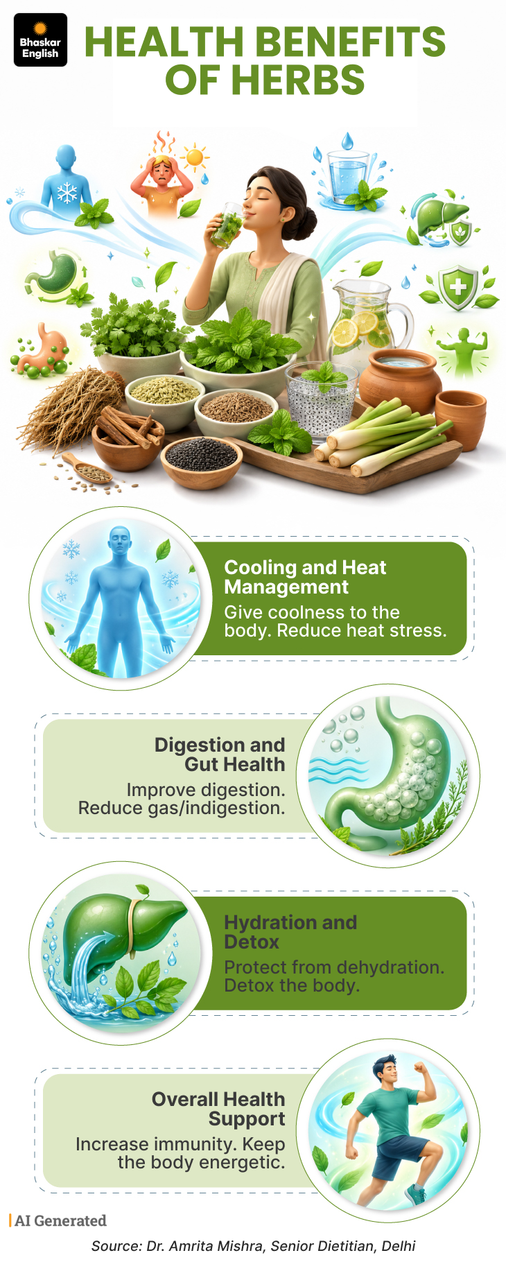 Summer Herbs for Body Temp Control & Detox | Who Should Avoid