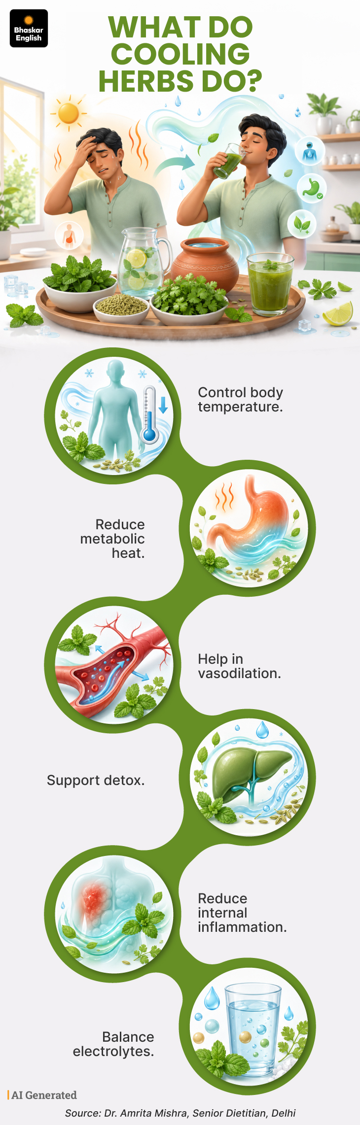 Summer Herbs for Body Temp Control & Detox | Who Should Avoid