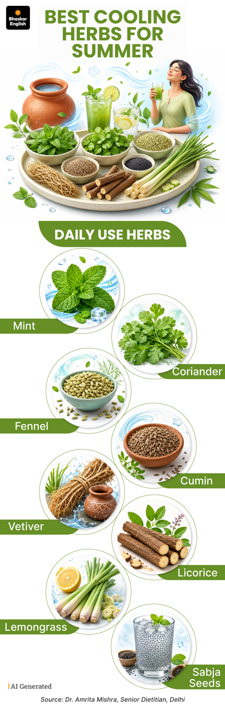 Summer Herbs for Body Temp Control & Detox | Who Should Avoid