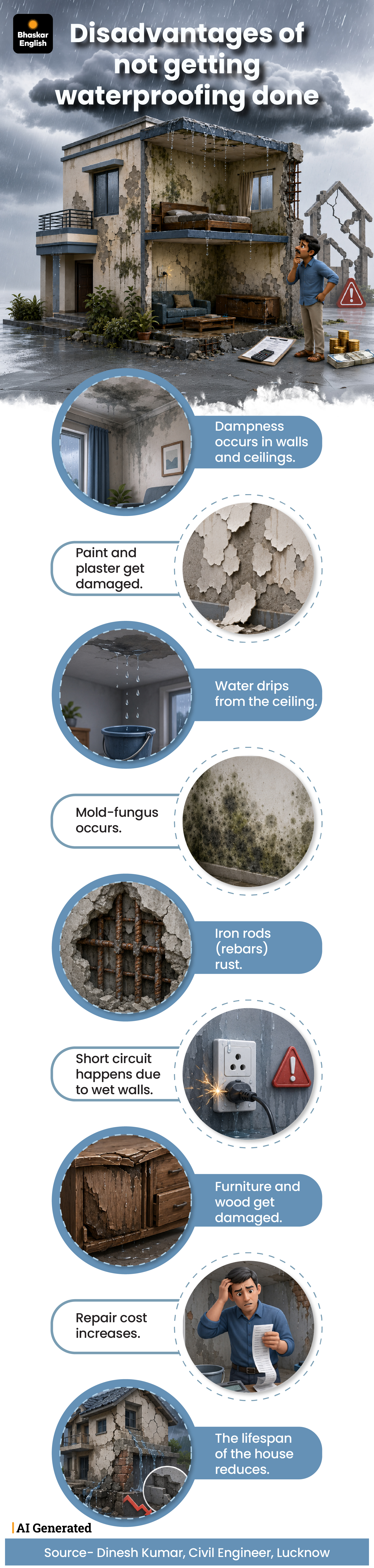 Monsoon Waterproofing for New House | Expert Advice Kerala