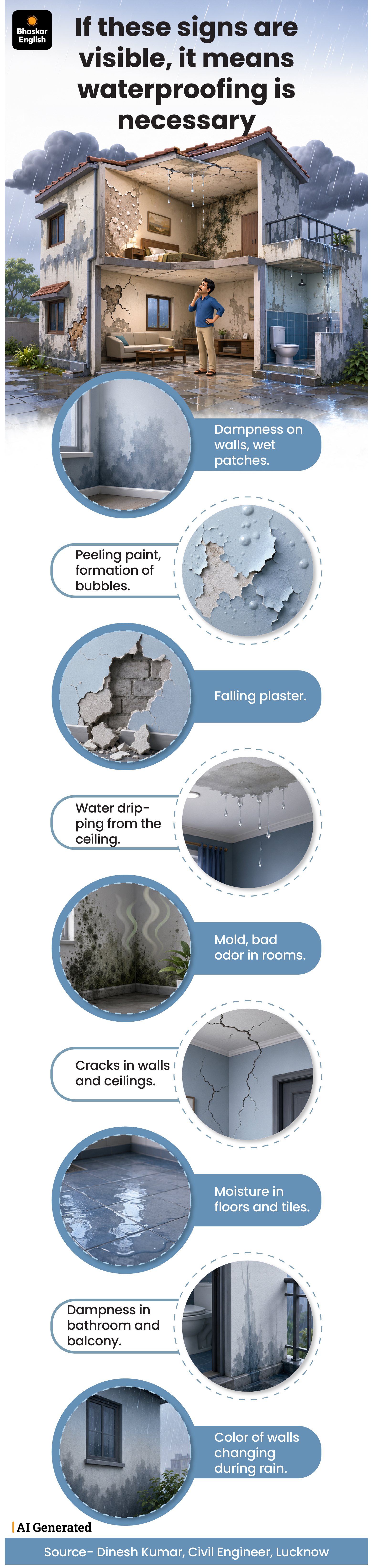 Monsoon Waterproofing for New House | Expert Advice Kerala