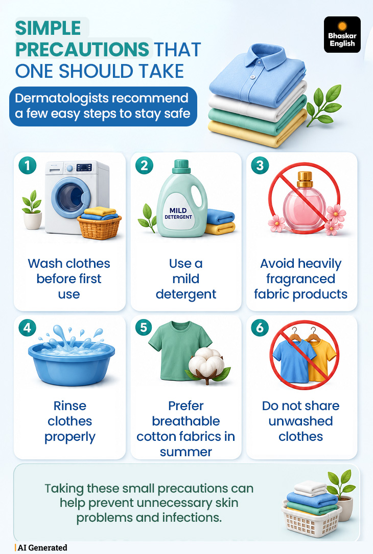 Washing New Clothes Myths Facts; Health Risks | Germs Skin Rashes