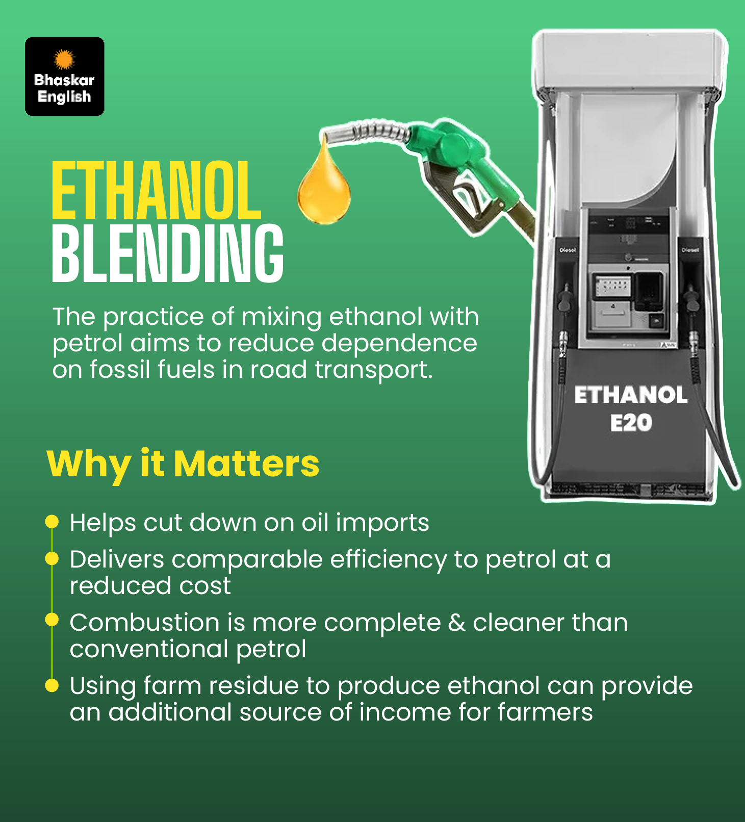 E85 Fuel Vs Petrol Price; FFV Vehicles Ethanol Blending | Benefits ...