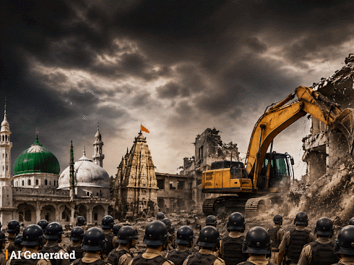 Jaipur Religious Structures Removed | Congress MLA Opposes Police ...