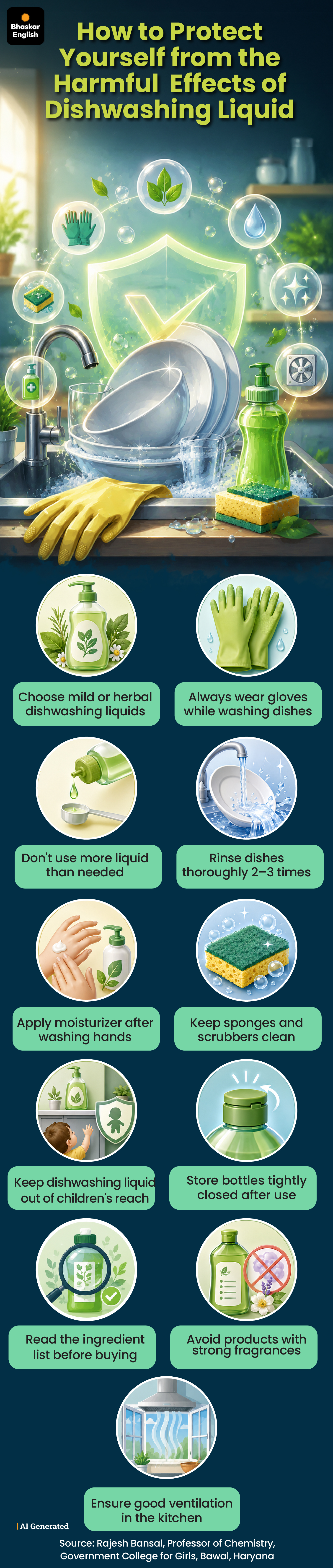 Dishwashing Liquid Health Risks | Chemical Precautions
