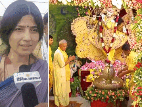 Shri Krishna Janmabhoomi Mathura Donations | Dimple Yadav Demands ...