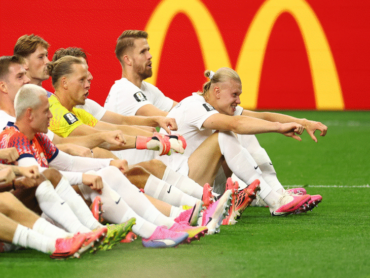 Norway vs Ivory Coast Controversy | Haaland Scores; Mbappe Breaks ...