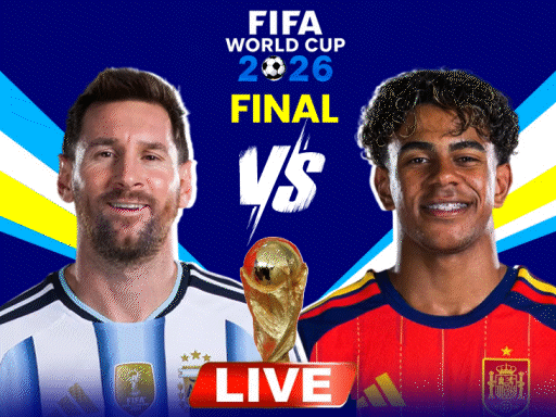FIFA Final LIVE Argentina Vs Spain FIFA World Cup 2026 Score Update