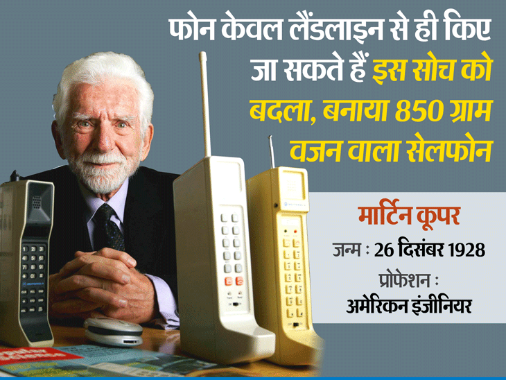 meet father of cell phone martin cooper and inventor who made first ...