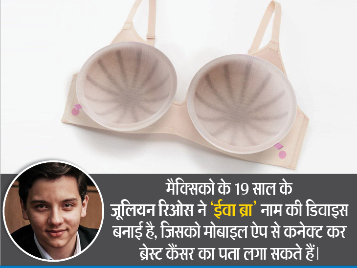 student designs app device that fits inside bra to detect breast cancer ...
