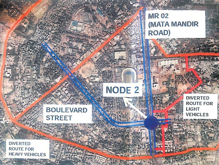 Road from Mata Temple to New Market this week closed for two months ...