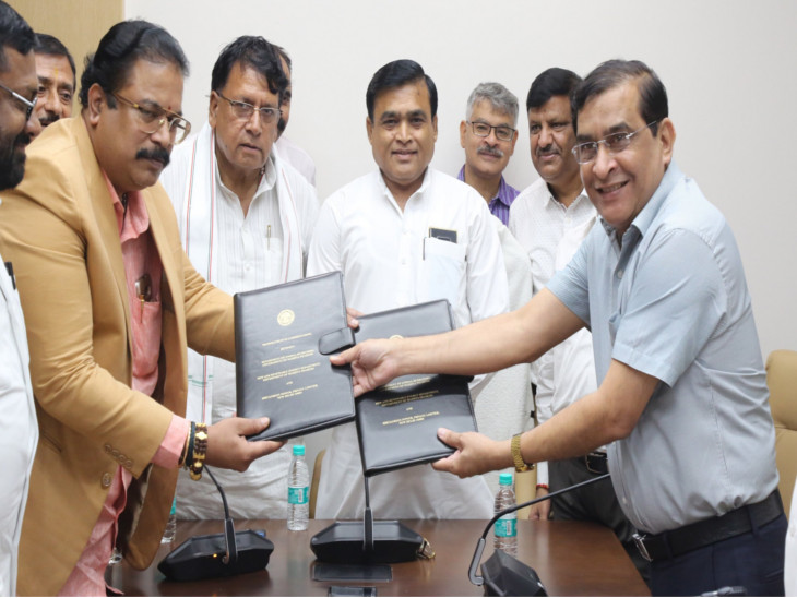 MOU to make smart cow-schools; 60 gauge schools will be built in first ...