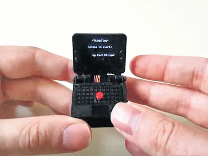 Paul Klinger created world’s smallest ThinkPad, and laptop | सात दिन ...