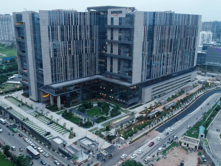 Amazon Hyderabad campus! E-Commerce Amazon inaugurates its largest ...
