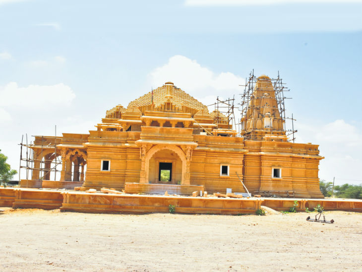 Rajasthan: 110 feet high temple built after 614 years on the birthplace ...