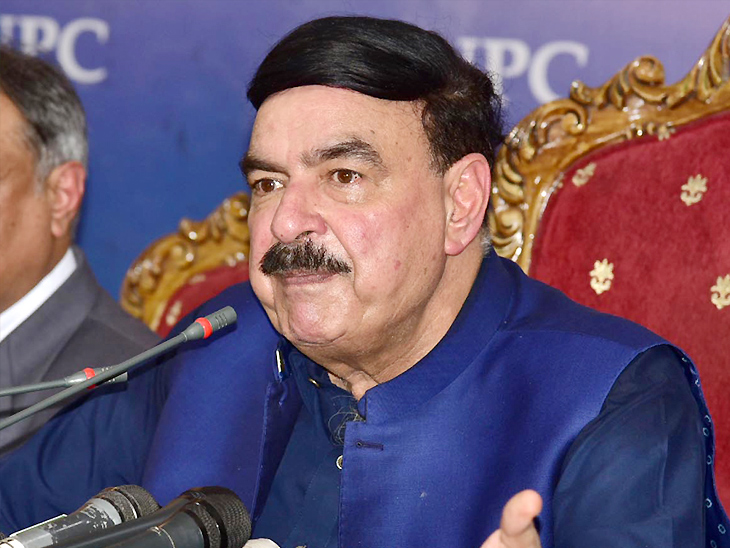 Pakistan minister Electric Shock: Sheikh Rashid Ahmad, Imran Khan ...