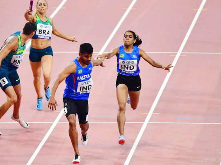 World Athletics Championships: Indian 4x400m mixed relay team secure ...