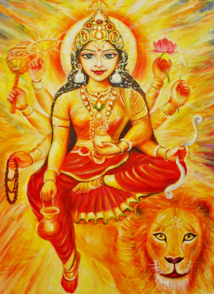 Shardiya Navratri 2019: Maa Kushmanda Puja Vidhi Mantra, Kushmanda Mata ...