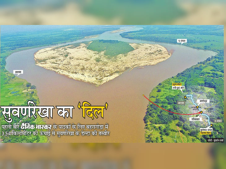 Jamshedpur News know about Subarnarekha River | मानसून की मेहरबानी से ...