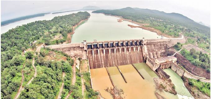 Korba News - chhattisgarh news bango dam filled up to 91 even after ...