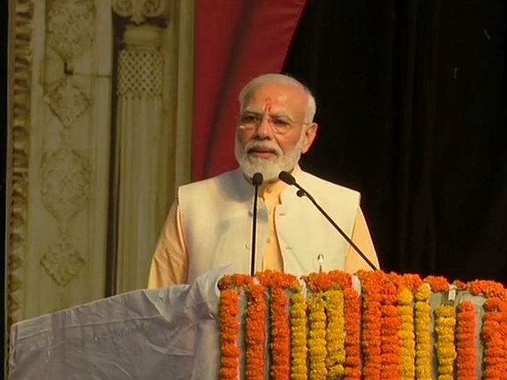 Prime Minister Narendra Modi is in Delhi\'s Dwarka, as part of the ...