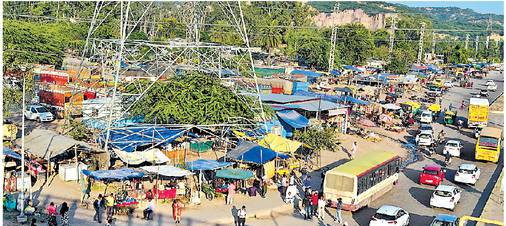 Panchkula News - encroachment was removed only for the rally the ...