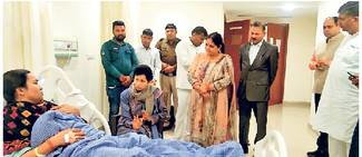 Yamunanagar News - haryana news sadhaura mla renu bala in dengue ...