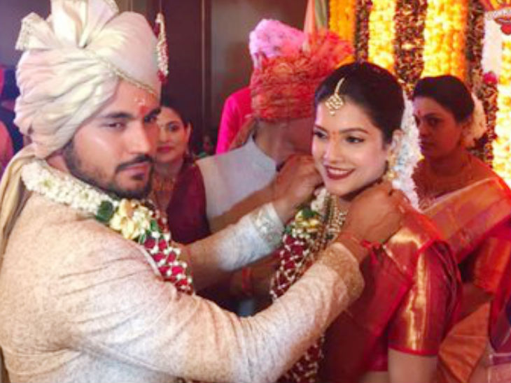 Manish Pandey Marriage with film actoress Ashrita Shetty in mumbai ...