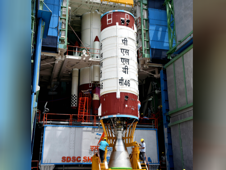 ISRO PSLV rocket launcher: Portion of fuel tank of PSLV rocket launcher ...