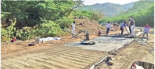 Rajasthan News - rajasthan news kalighati road construction work ...