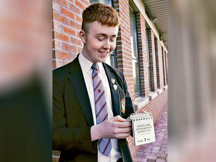 Jamie Harkin has written a pocket calendar in memory of the late ...