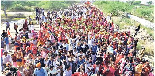 Gotan News - rajasthan news shrimad bhagwat katha begins with ...