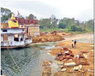 Sarni News - mp news water suddenly rises in tawa river due to rain ...