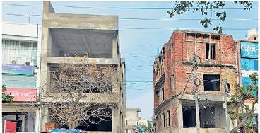 Pathankot News - four storey building erected on a 10 feet wide road no ...
