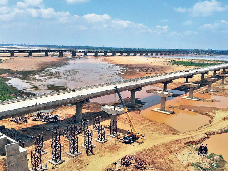 6-lane bridge being built in Sone from April, three districts will get ...