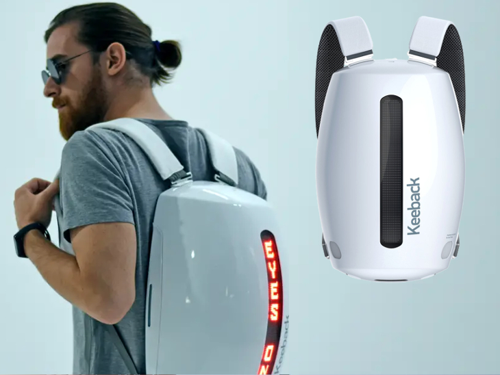 Keeback is innovative backpack that fundamentally changes the concept ...