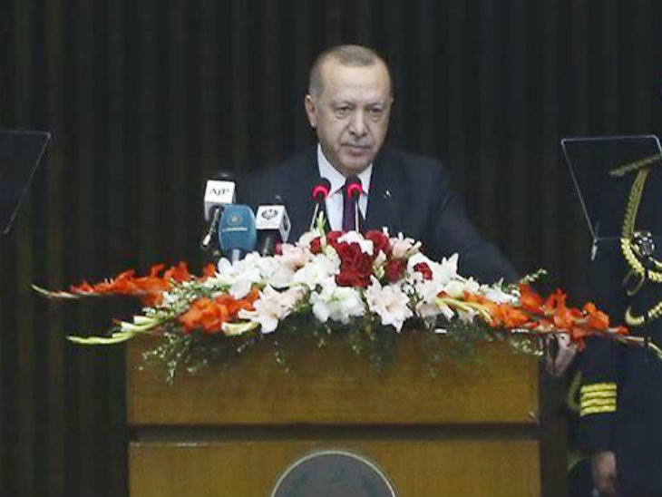 Turkish President Ardoan said- Kashmir is as important for Pakistan ...
