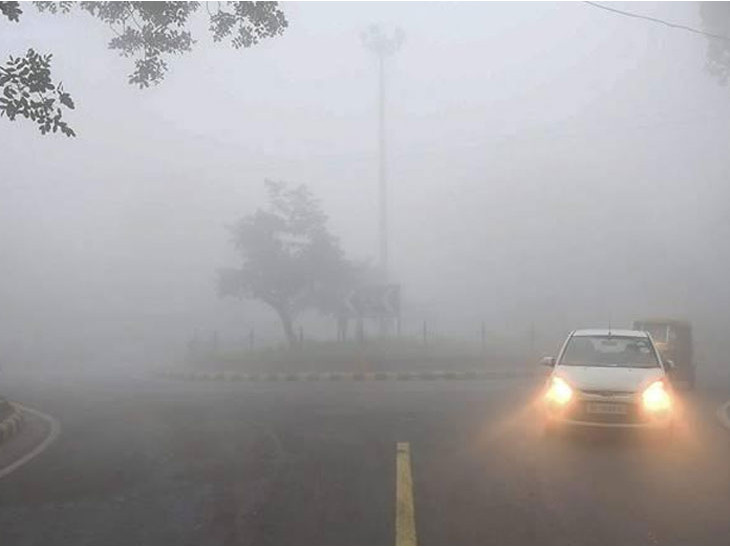 light fog in jaipur | जयपुर में सुबह छाया रहा हल्का कोहरा, अधिकांश ...
