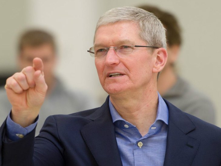Apple's chief executive Tim Cooke said the company would open its first ...