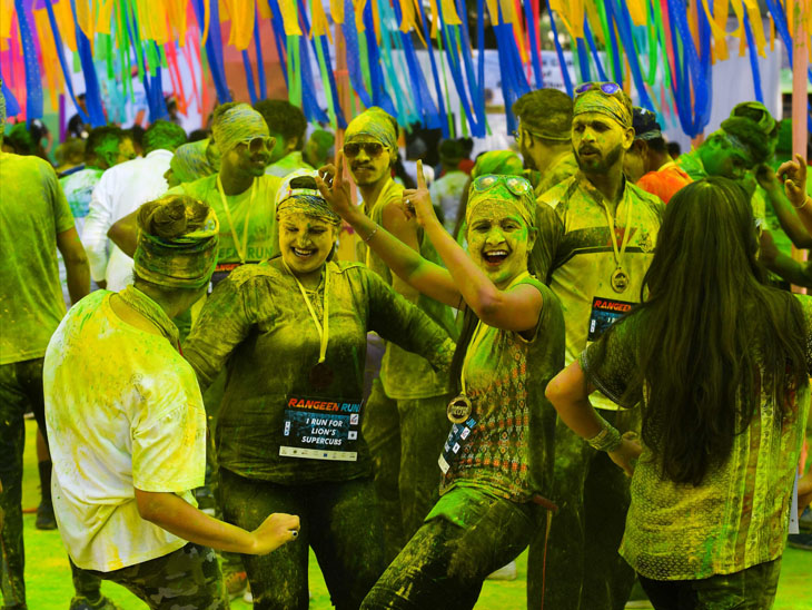 The festival of colors celebrated all over the world, including in ...