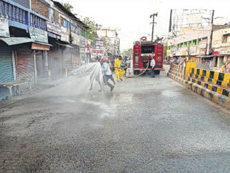 Barauni refinery getting sanitized Begusarai | कोरोनावायरस का असर ...